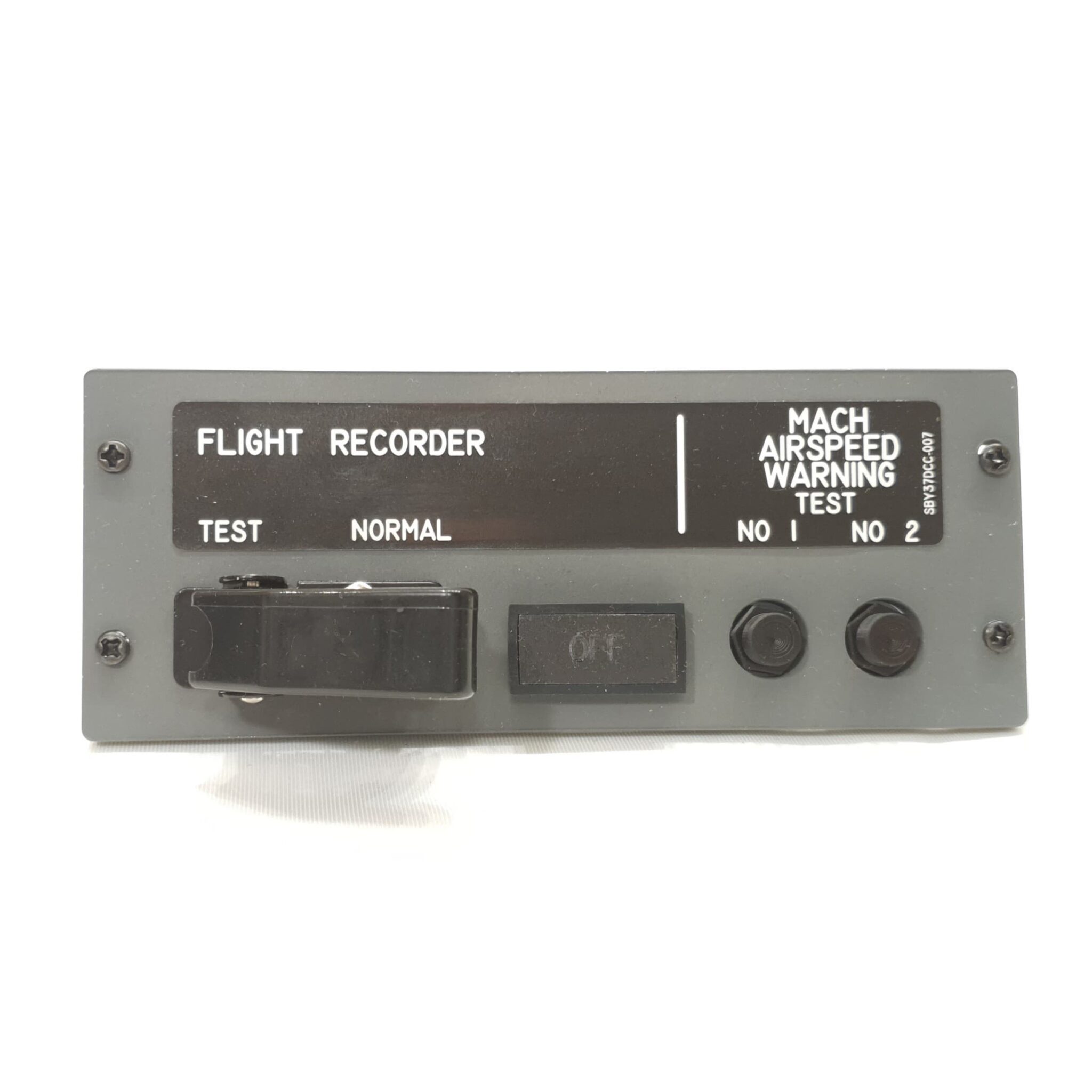 FLIGHT RECORDER PANEL AFTER OVERHEAD - Simbay P.S.A.